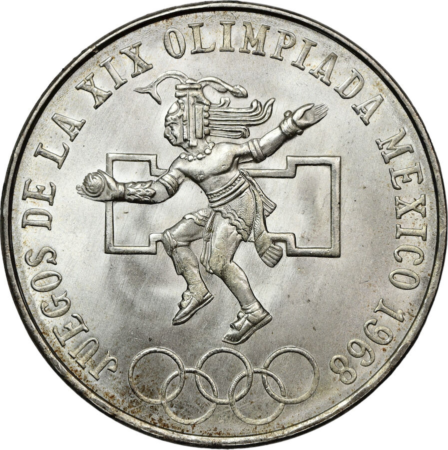 Mexico 12 Peso 1968 Olympics Commemorative Unc | MA-Shops