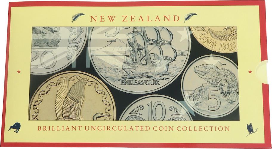New Zealand coin set 1990 BU | MA-Shops
