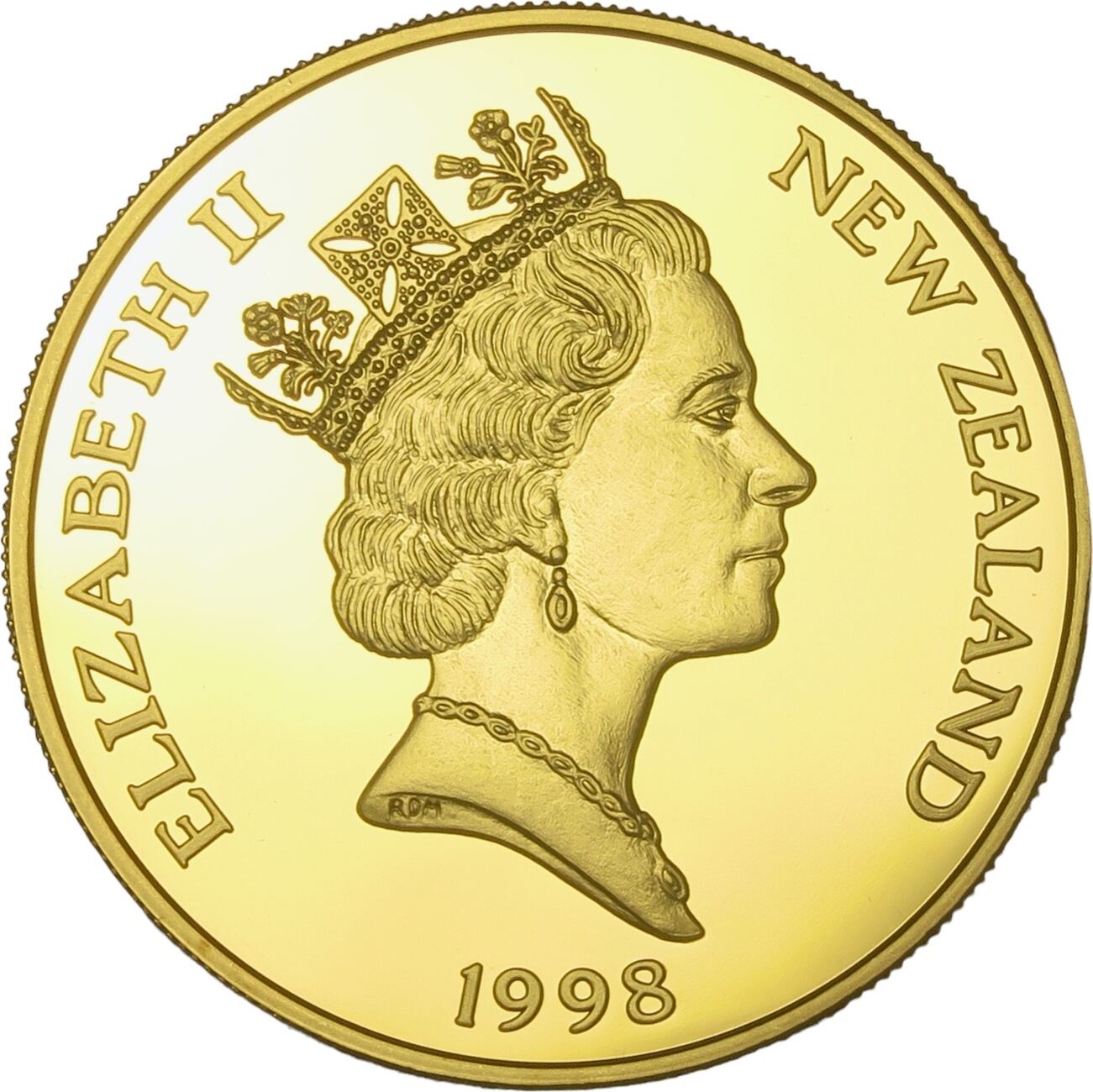 New Zealand 10 Dollars 1998 Benze 100 years motoring Proof | MA-Shops