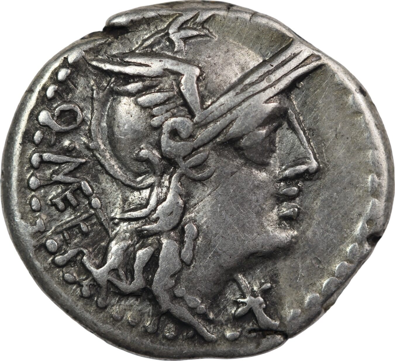 Roman Republic AR denarius BC 130 Q. Caecilius Metellus gFine-aVF | MA ...