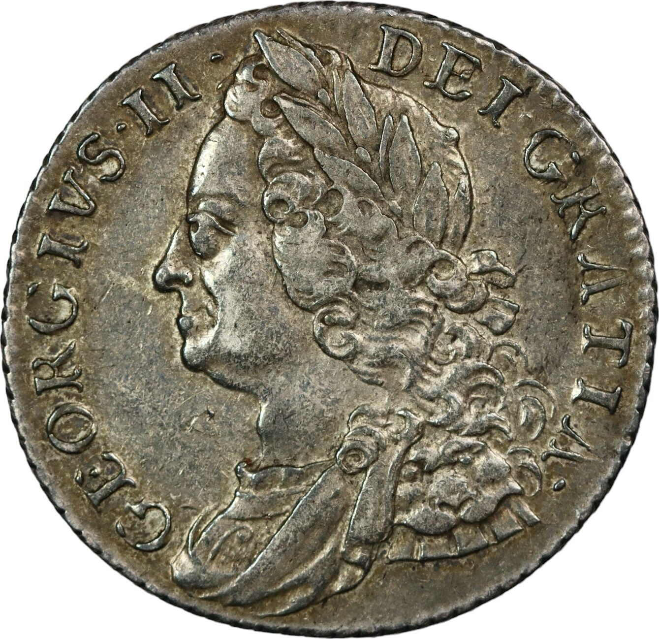 Great Britain Shilling 1758 George II gVF | MA-Shops