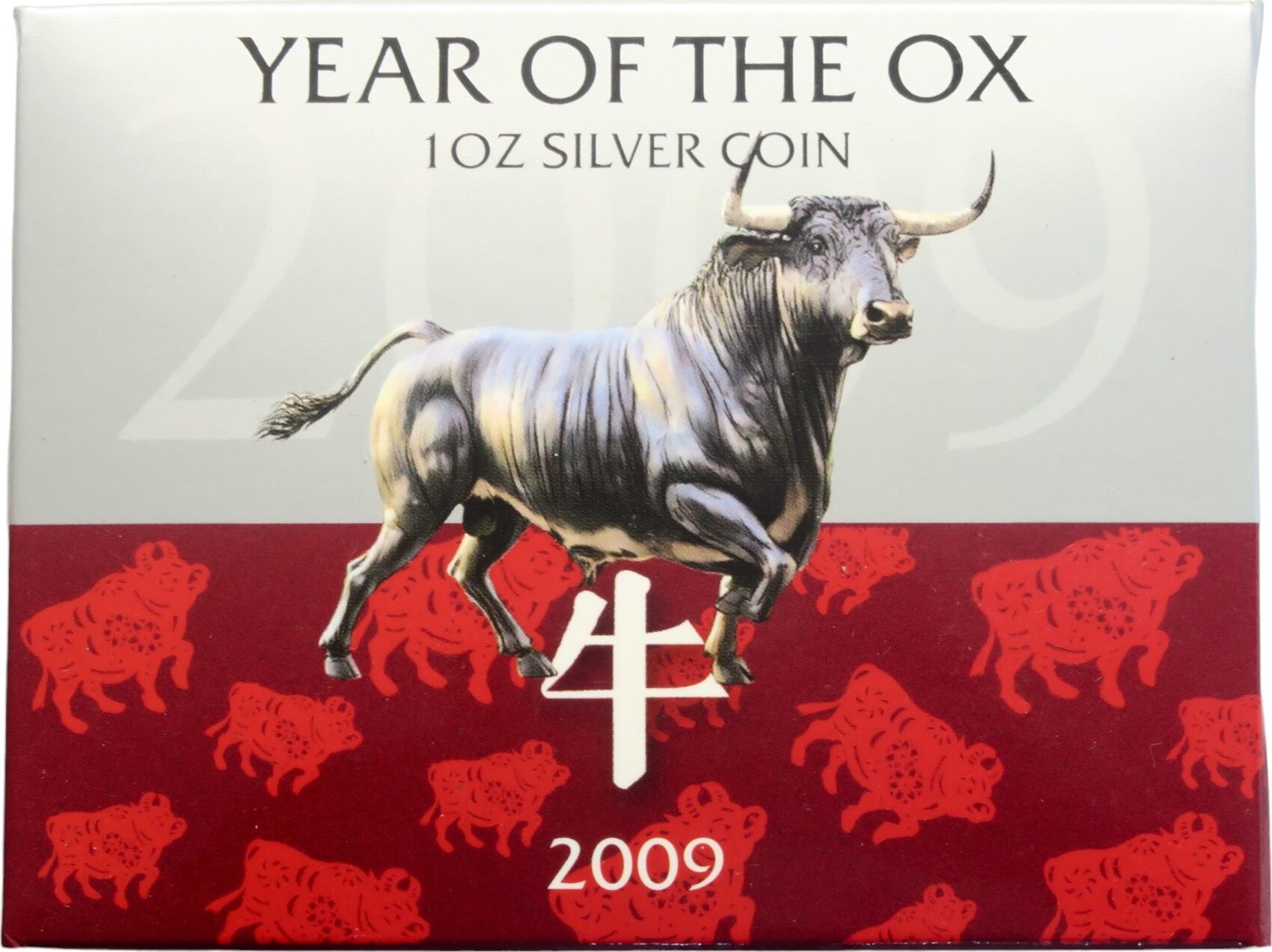 Pitcairn Islands 2 Dollars 2009 Year of the Ox. Proof-like | MA-Shops