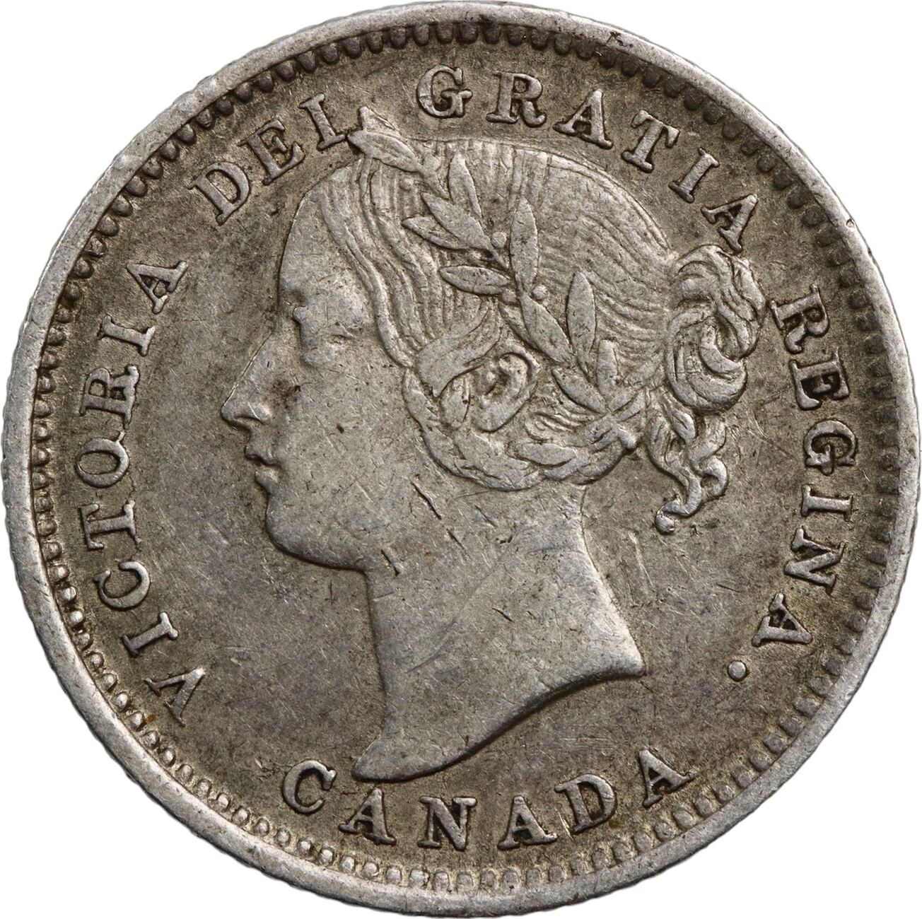 Canada 10 Cents 1899 Small 99 in date VF-45 | MA-Shops