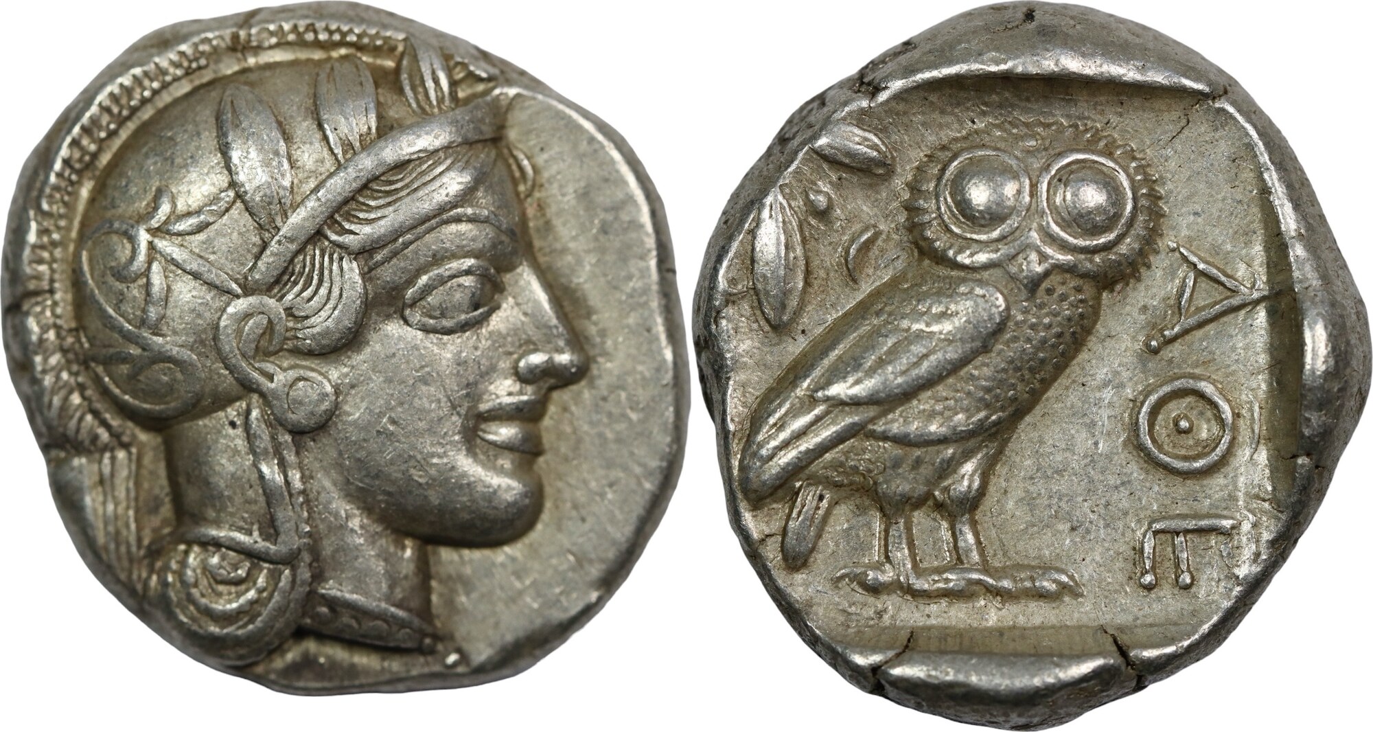 Greece Tetradrachm BC 454-404 Classical Owl - Owls | MA-Shops