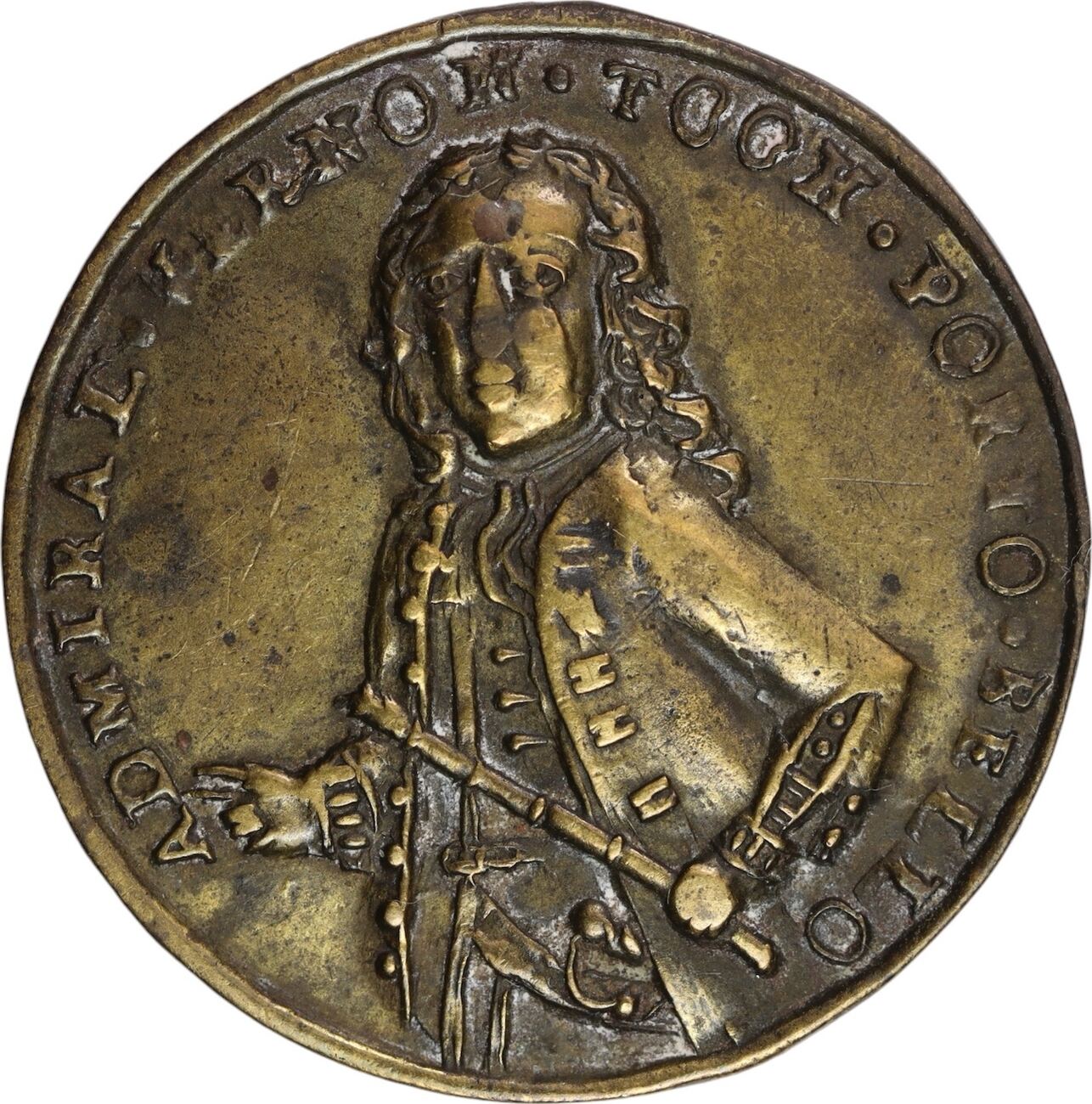 Great Britain Medallion 1739 Conquest of Portobello in Panama by ...