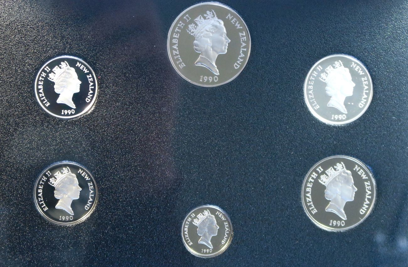 New Zealand set 1990 Coin Collection Proof | MA-Shops