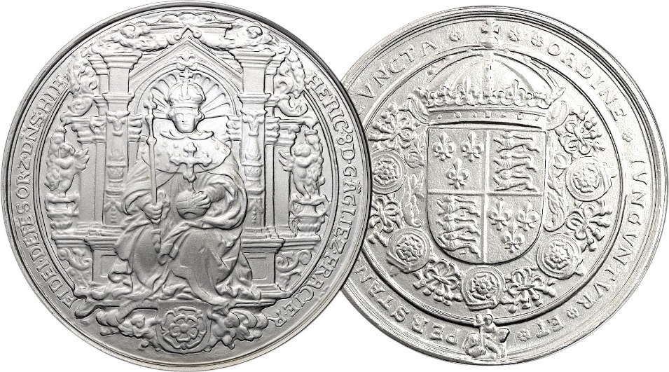 United Kingdom The Great Seals - Henry VIII 2oz Proof | MA-Shops