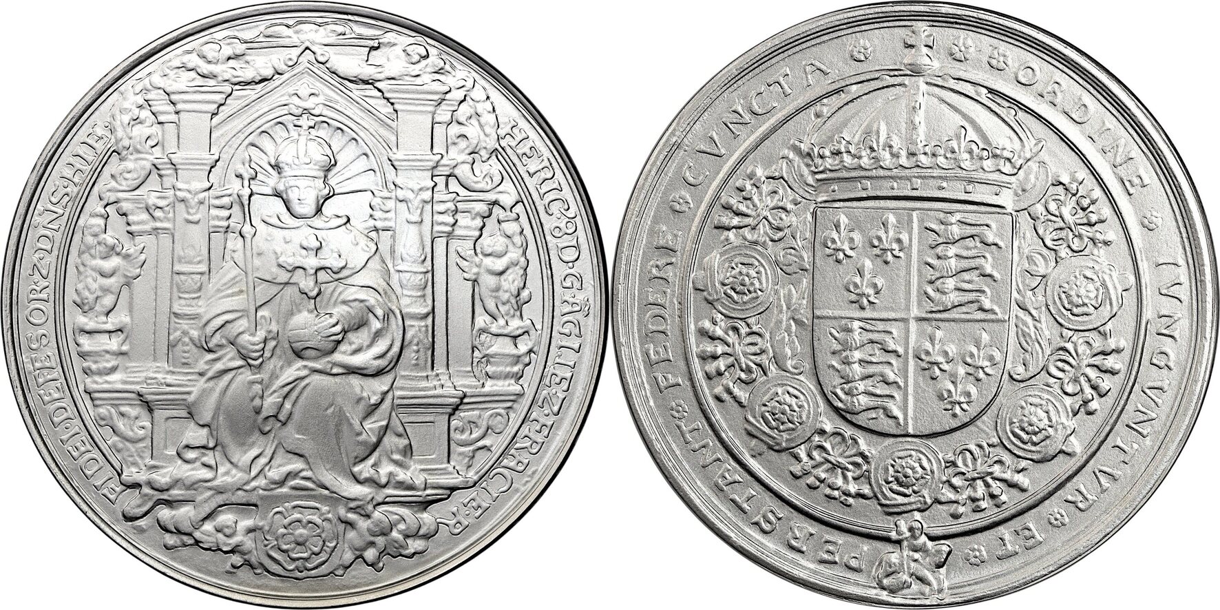 United Kingdom The Great Seals - Henry VIII 2oz Proof | MA-Shops