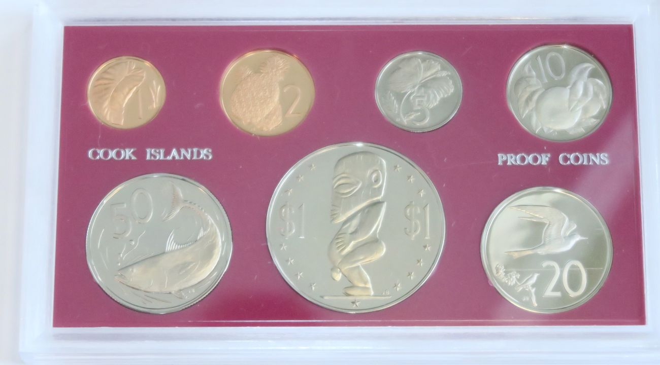 Cook Islands 1972 Proof coin set | MA-Shops