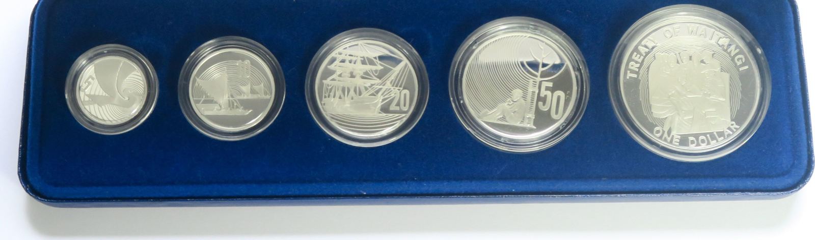 New Zealand 1990 Waitangi Anniversary Proof Set, Price reduced by 9 ...