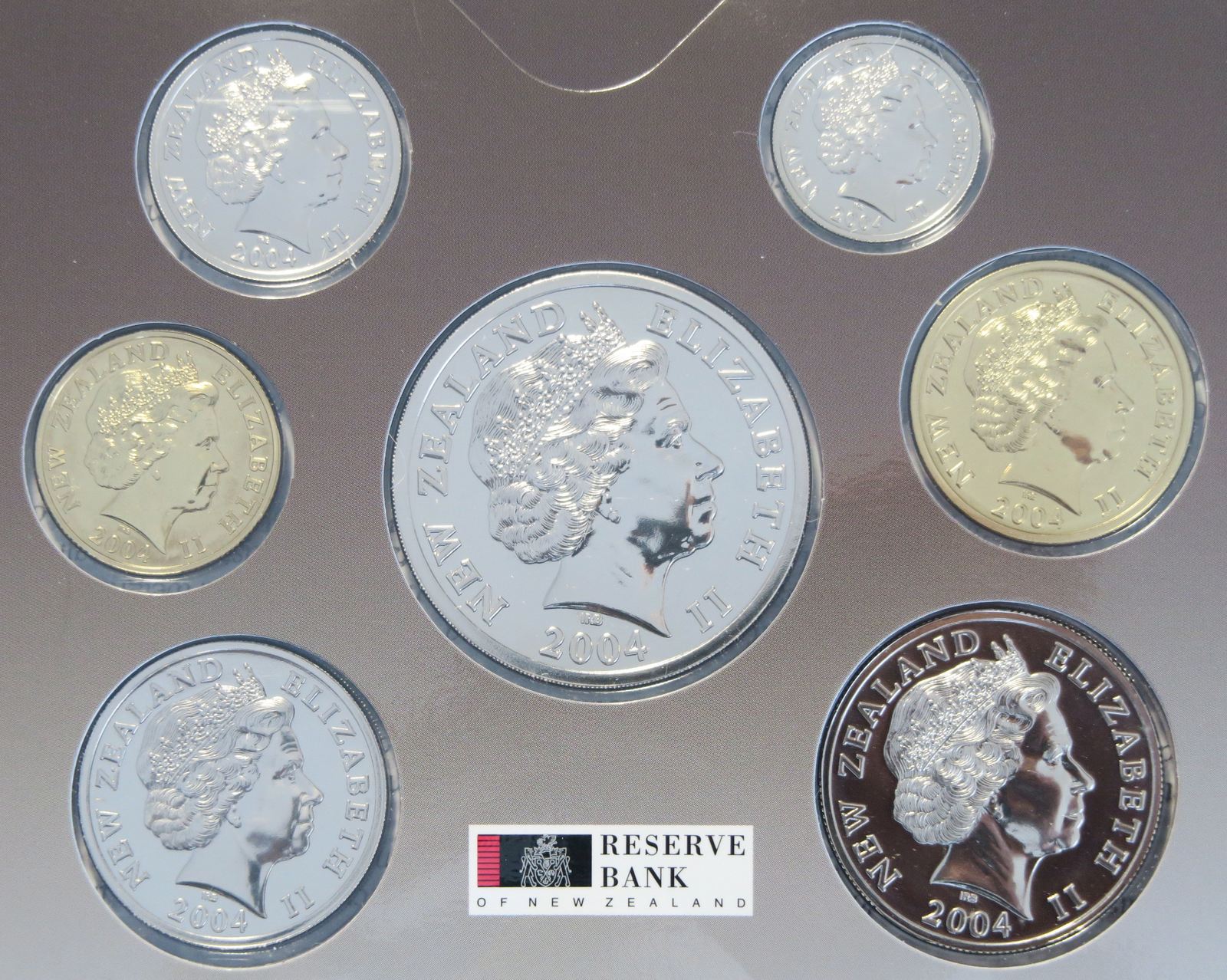 New Zealand 2004 Chatham Island Taiko coin set. Price reduced 10 Euro ...
