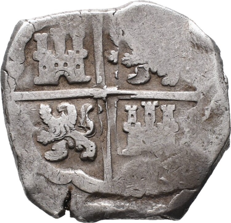 Spanien Cob 8 Reales R, Sevílla. Philip III. 1598-1621. Ship Treasure. VF | MA-Shops