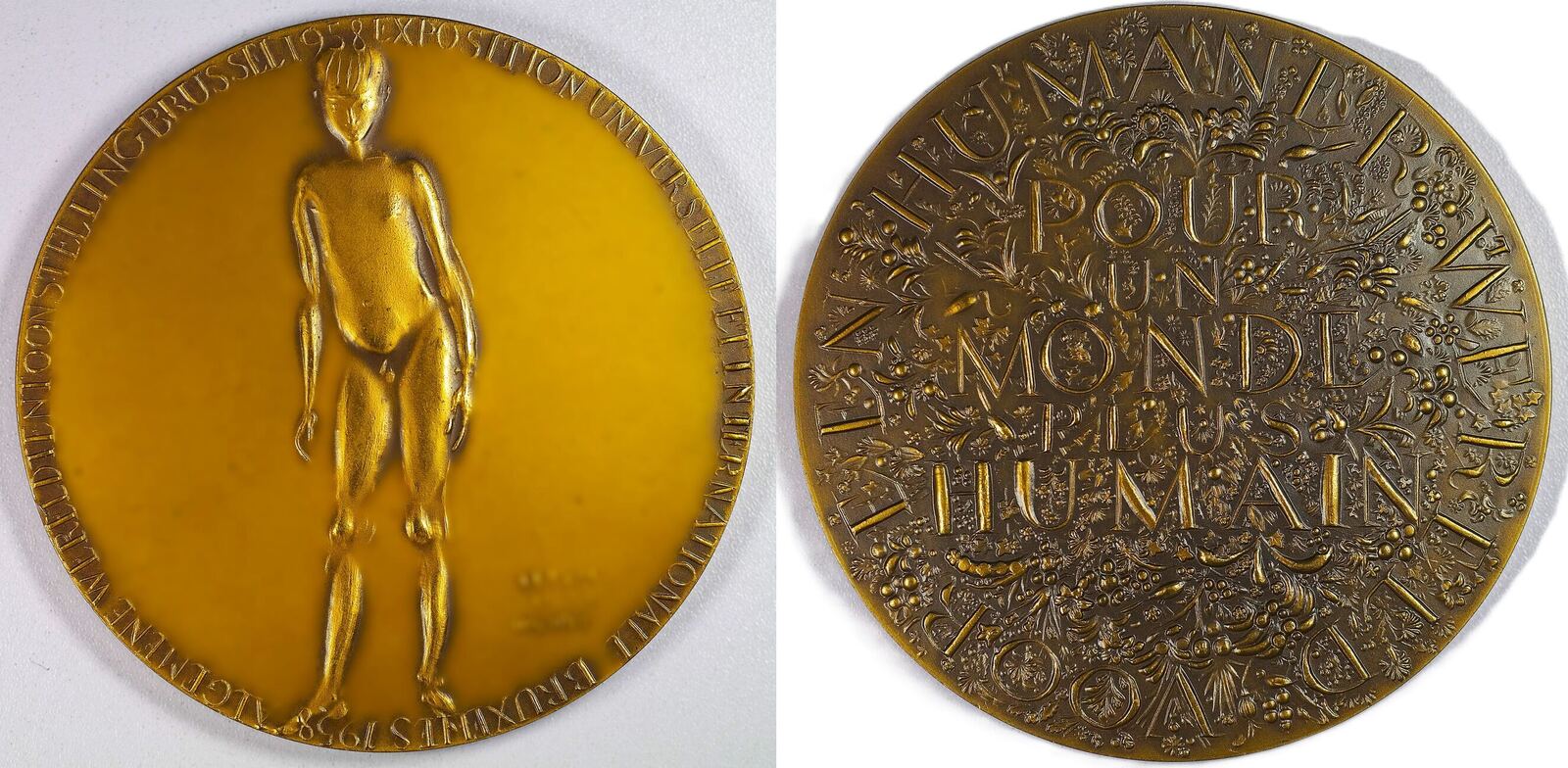 Belgium Historical medal 1970 Universal Exhibition – Expo Brussels / Le ...