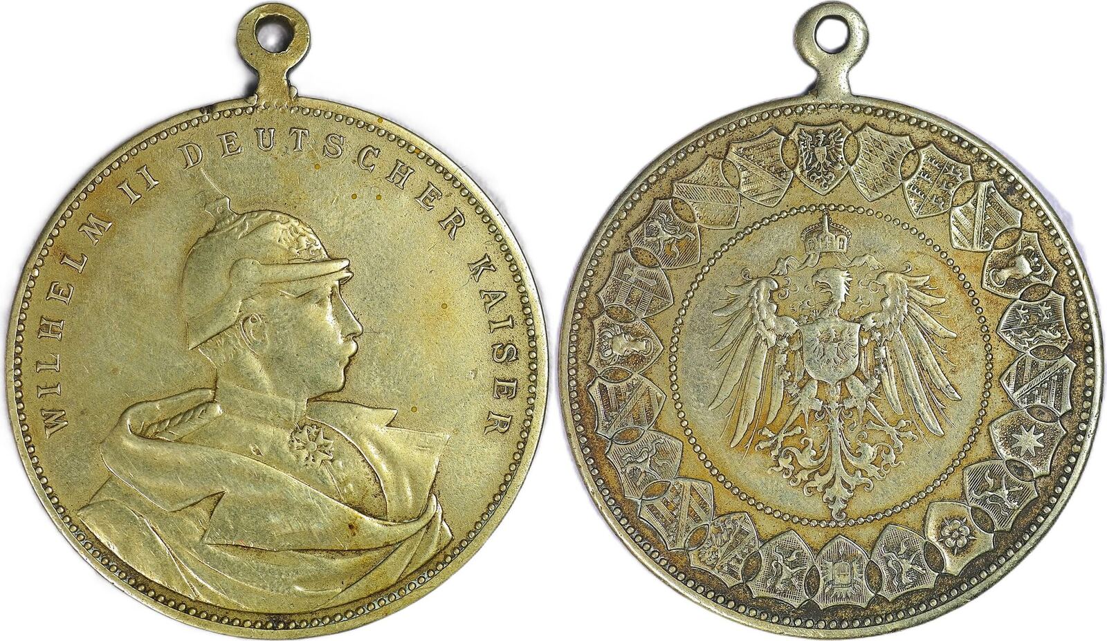 Germany - Prussia Historical medal Silver Jubilee of Emperor Wilhelm II ...