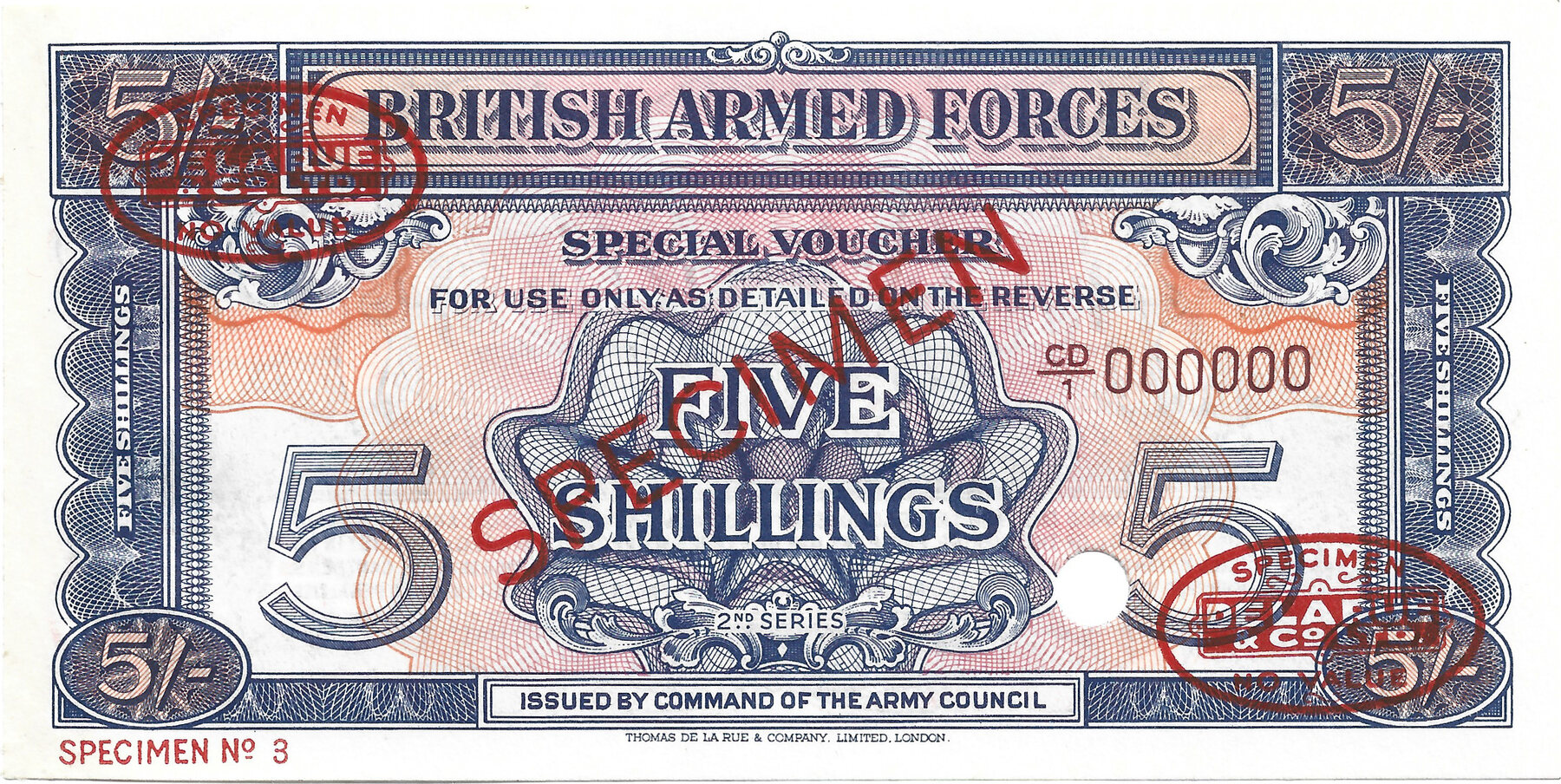 British Armed Forces 5 Shillings / Crown 1961 Operation Vista ...