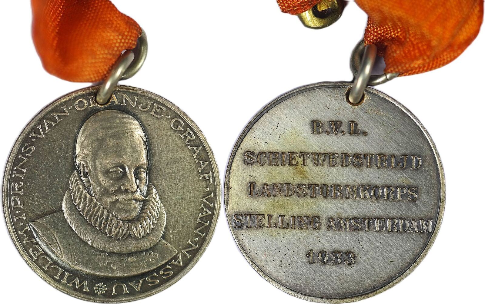 Netherlands Historical medal 1933 William of Orange - Shooting ...