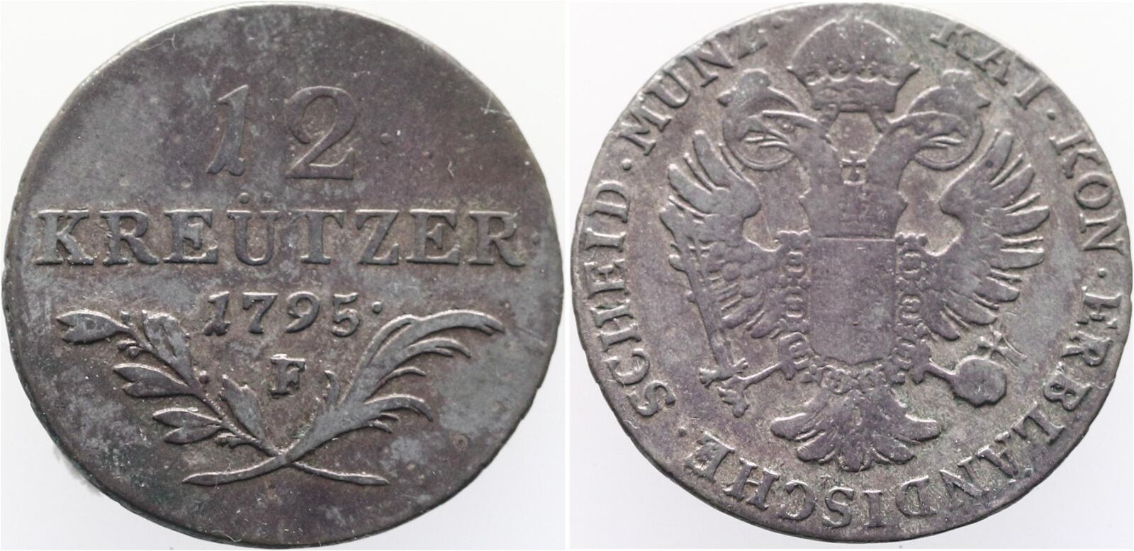 RDR Habsburg 12 Kreuzer 1795 F Franz II. 1792-1806 F | MA-Shops