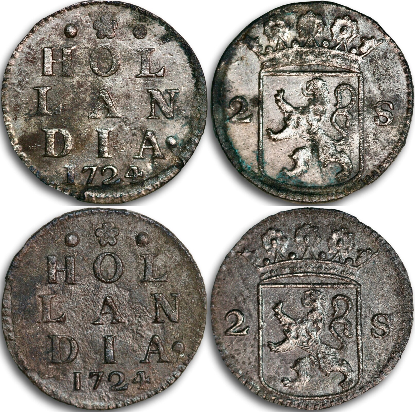 1725 Gold and silver coins from the Akerendam shipwreck | MA-Shops