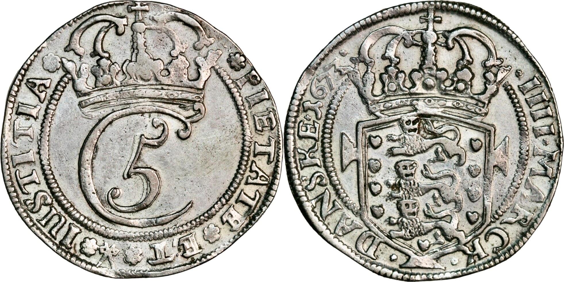4 mark 1673 Denmark | MA-Shops