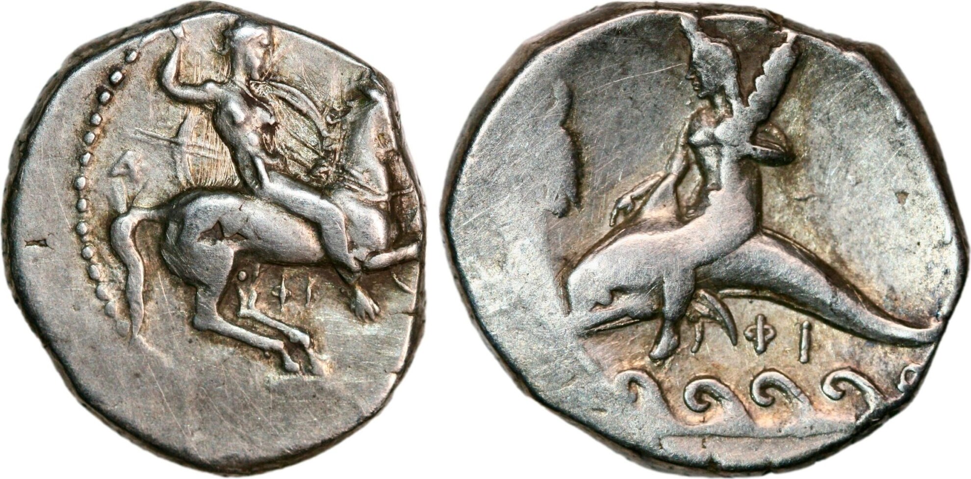 Nomos from Tarentum in Calabria (ca. 290-281 BC) | MA-Shops