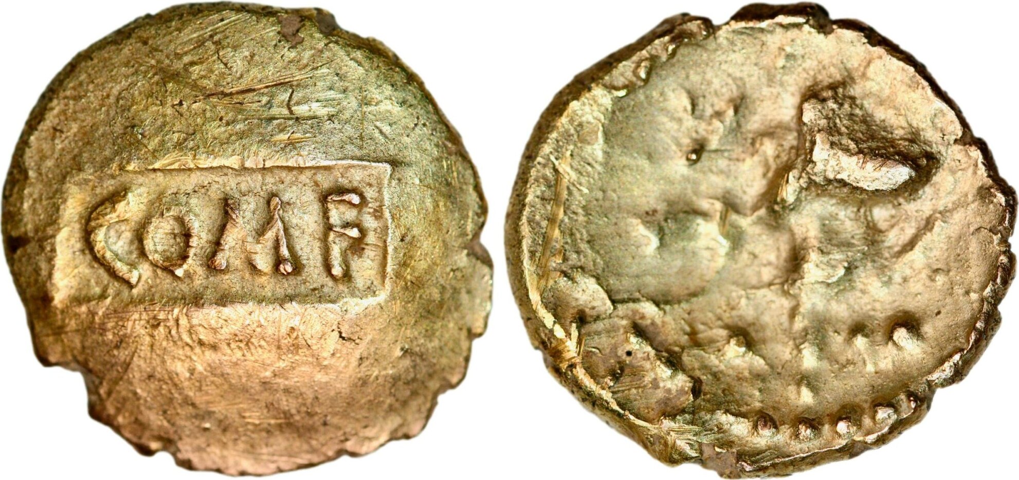 Stater 25 BC (gold!) from King Tincomarus (ca. - 10 AD) | MA-Shops