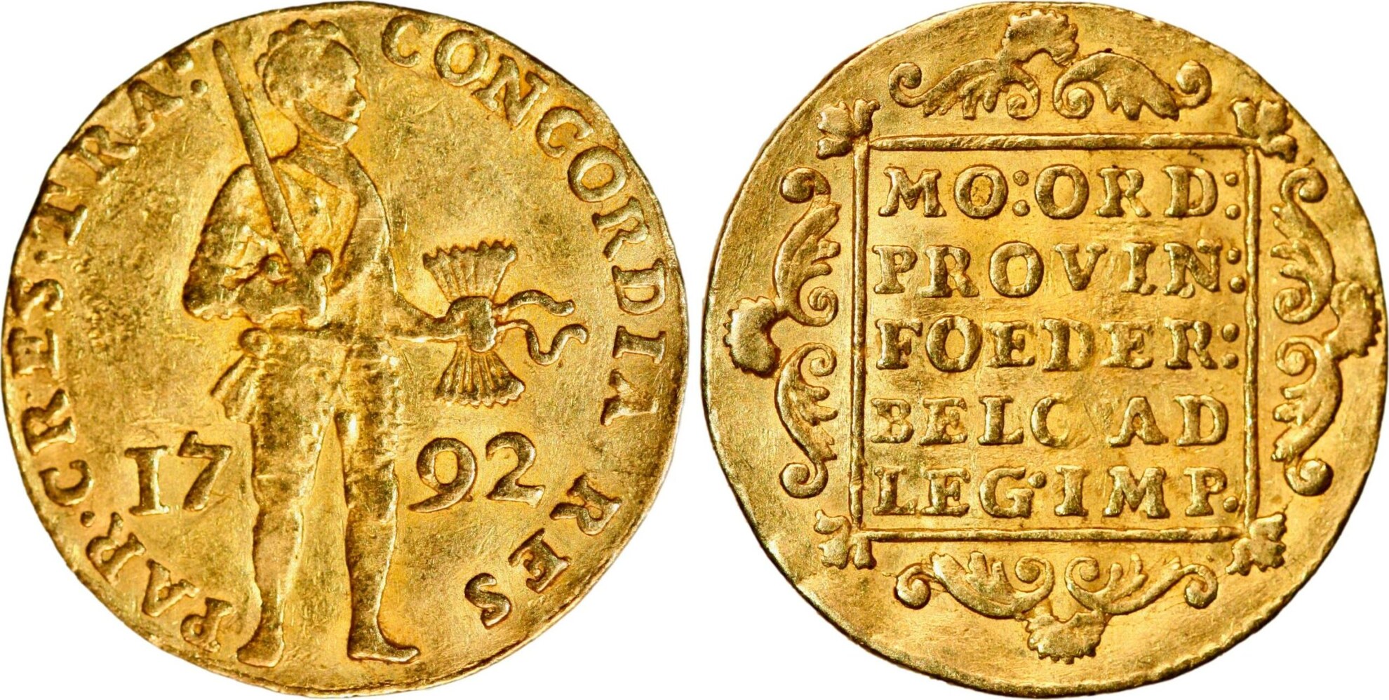 ducat 1792 Netherlands (gold!) | MA-Shops