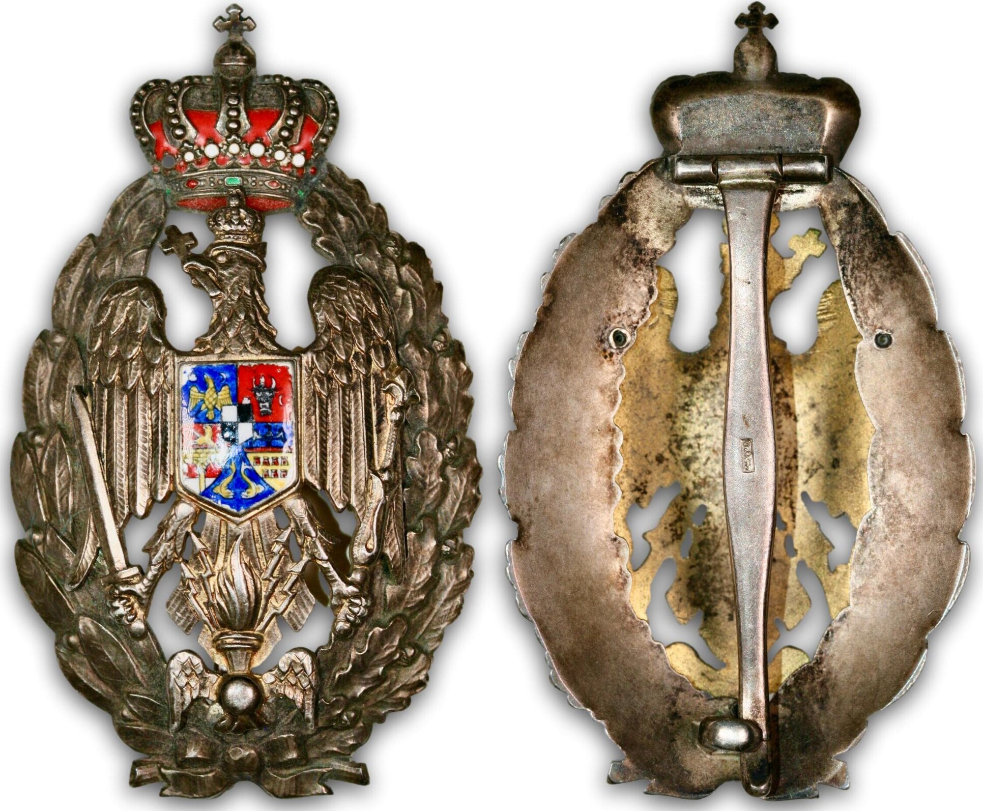 Romania, Military Academy Badge (ca. 1915) | MA-Shops