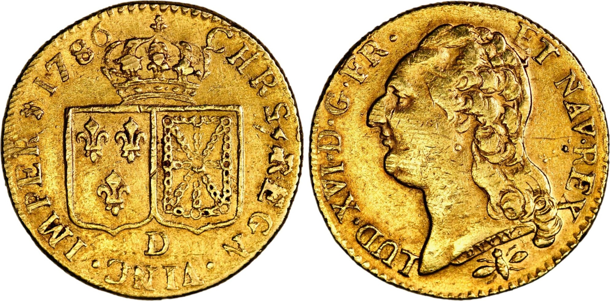 1786 France, Louis d’or (gold!) | MA-Shops