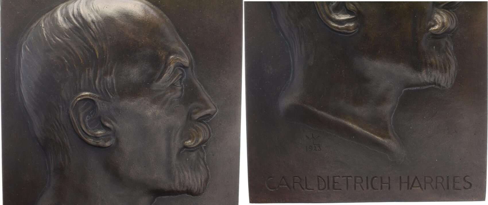 Personenmedaillen Harries, Carl Dietrich *5. 8. 1866, Luckenwalde - + 3 ...