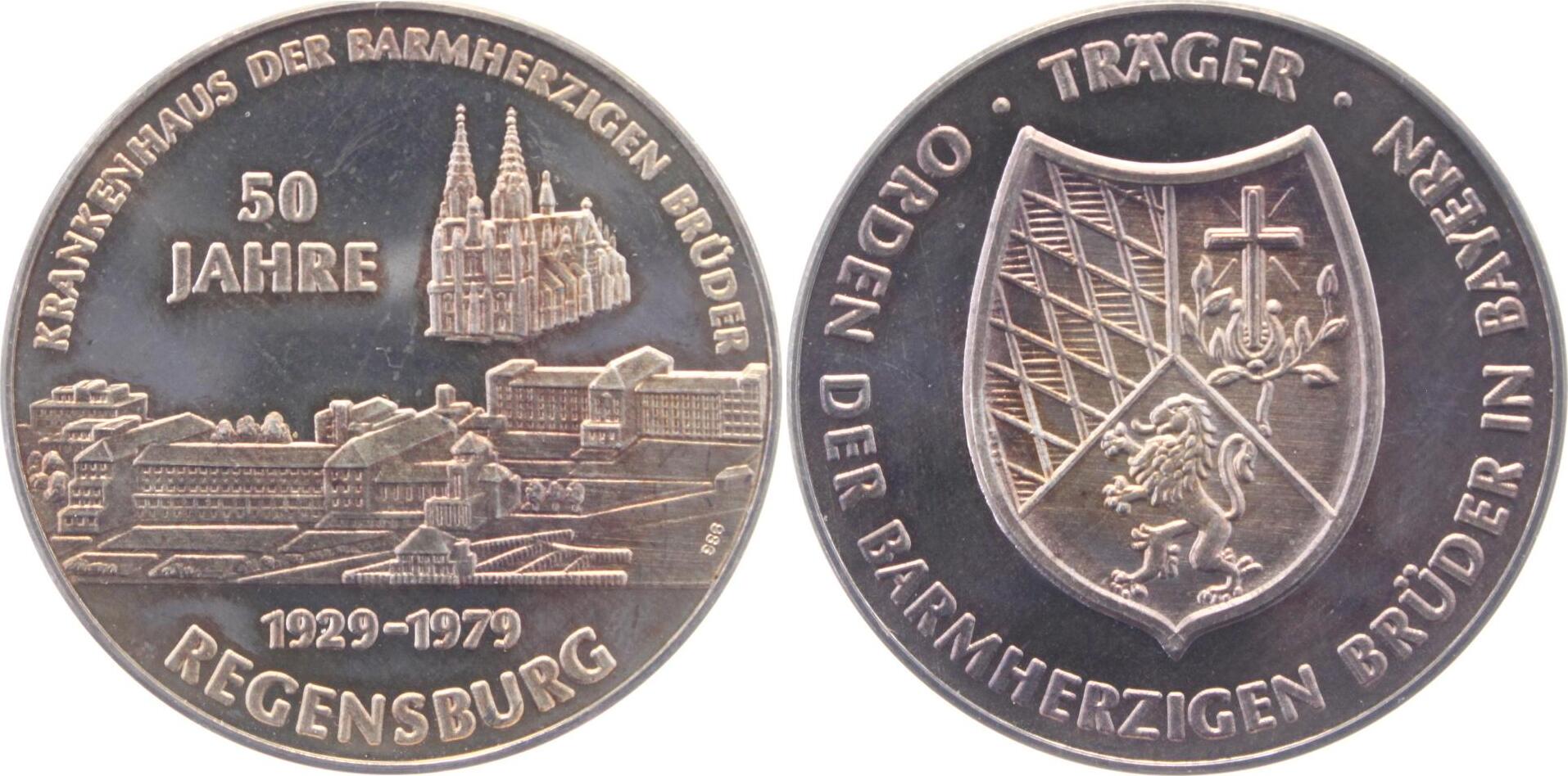 Medicina in nummis (mit Not/Teuerung, Naturereigni Medaille 1979 ...