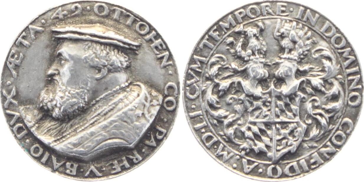 Pfalz-Neuburg Galvano der Medaille (von Dietrich Schro, Meister der ...