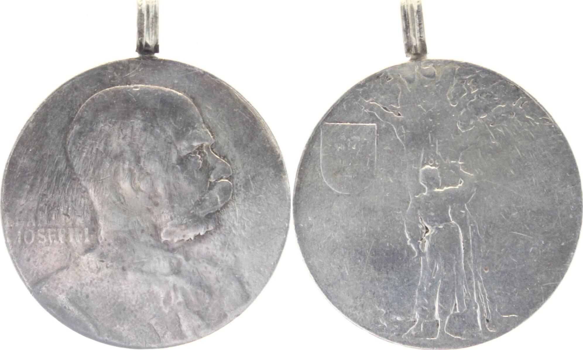 Schützenpreis (von Anton Scharff) 1 1898 Franz Joseph I. 1848-1916 ...