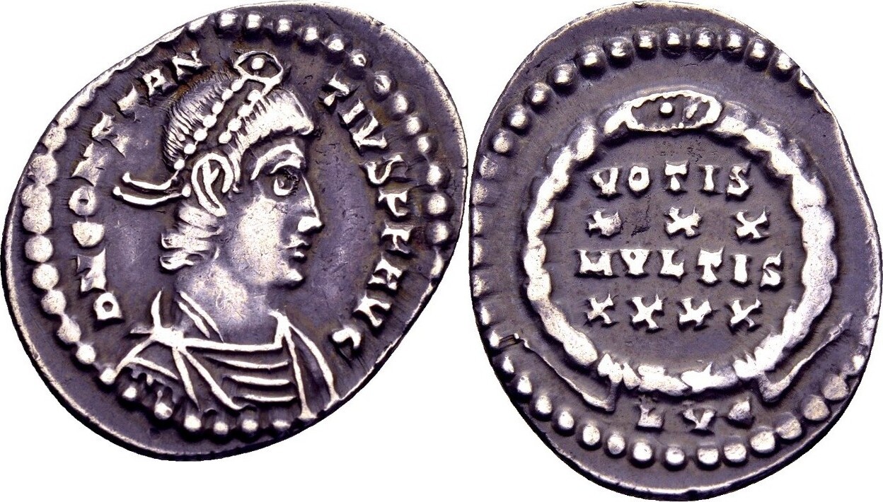 Roman Imperial siliqua 360-361 AD. Constantius II Very fine | MA-Shops
