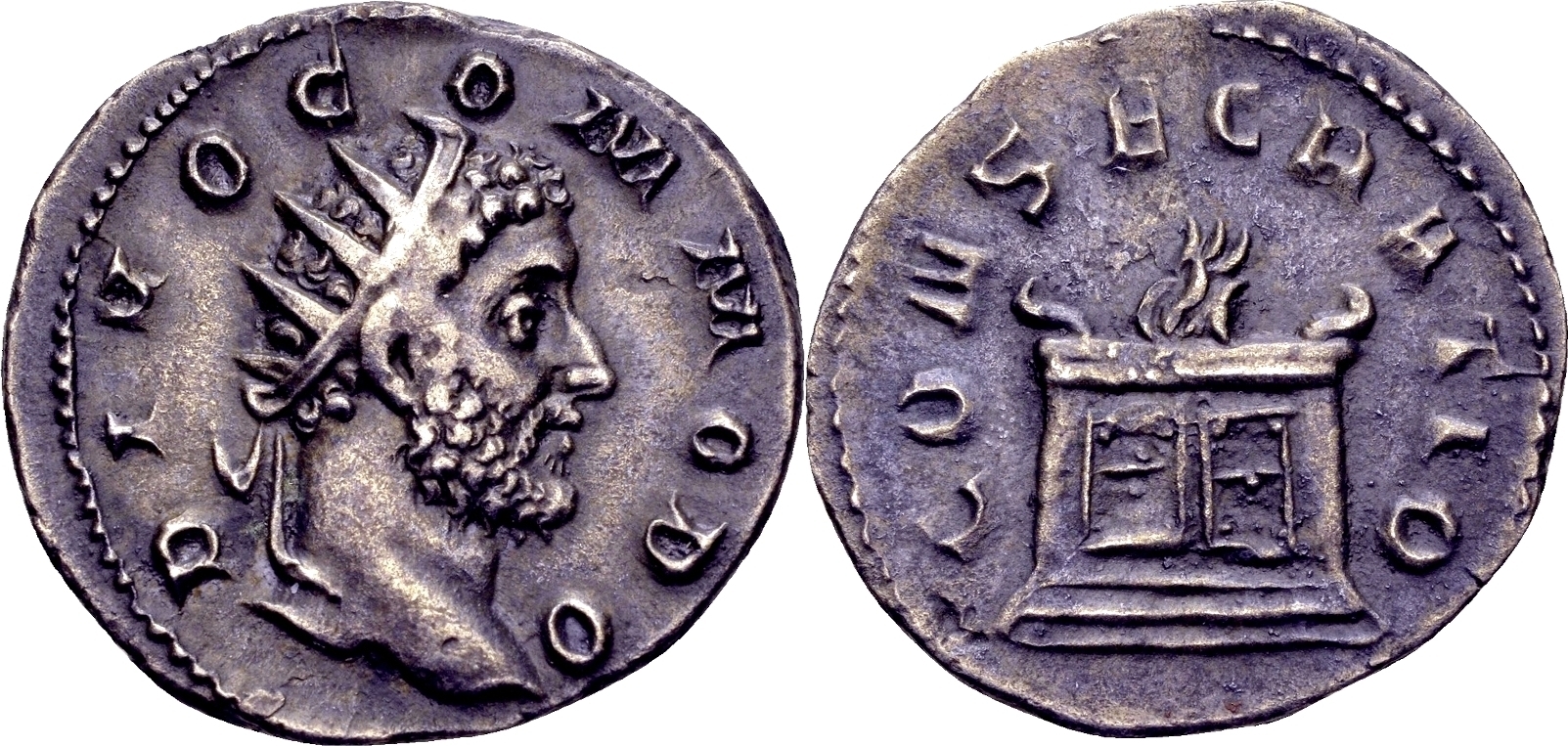 Roman Imperial antoninianus 251 AD. Trajan Decius Extremely fine | MA-Shops