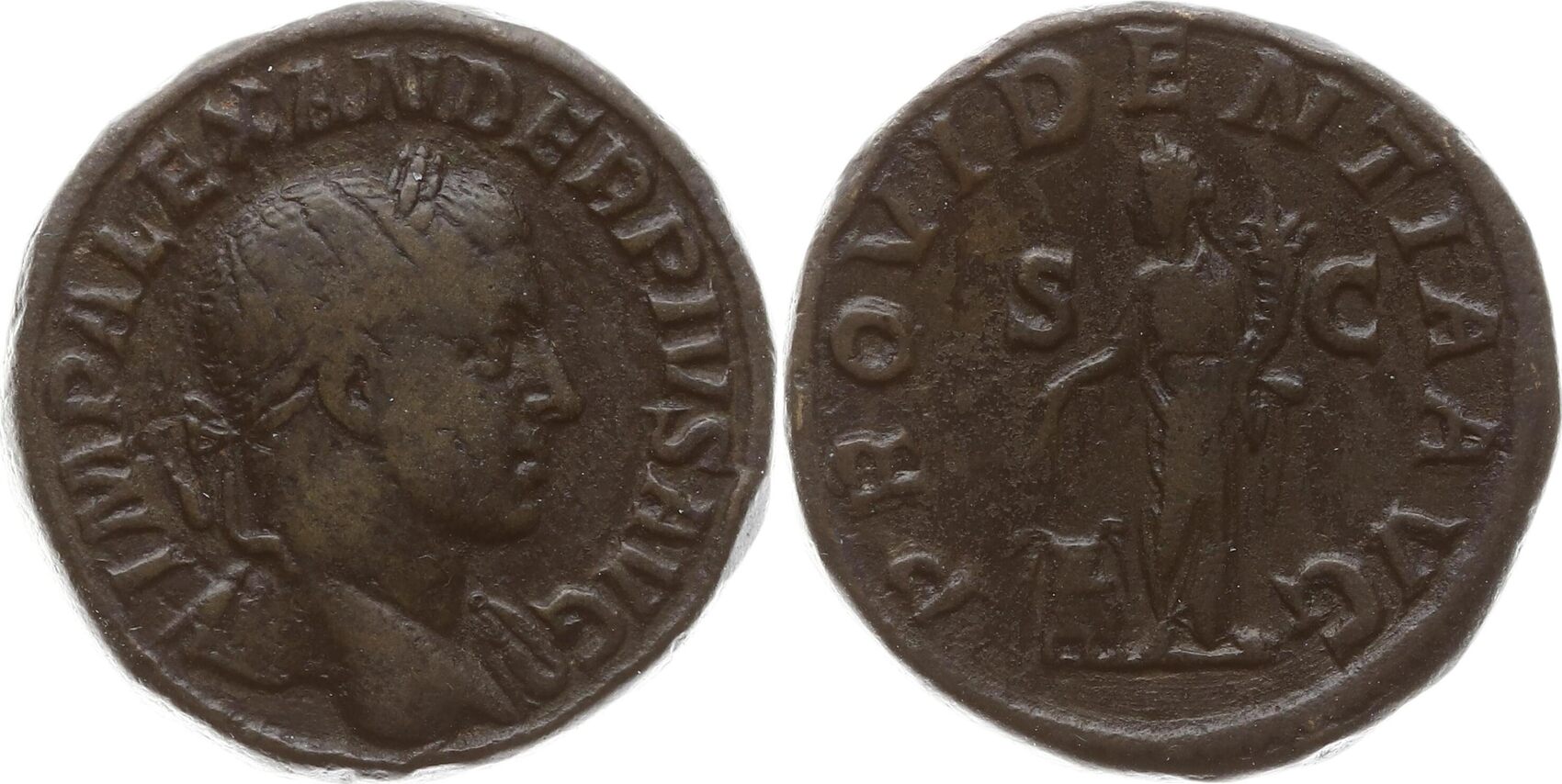 Römische Kaiserzeit, Rom Sesterz 231 - 235 Severus Alexander, 222-235 ...