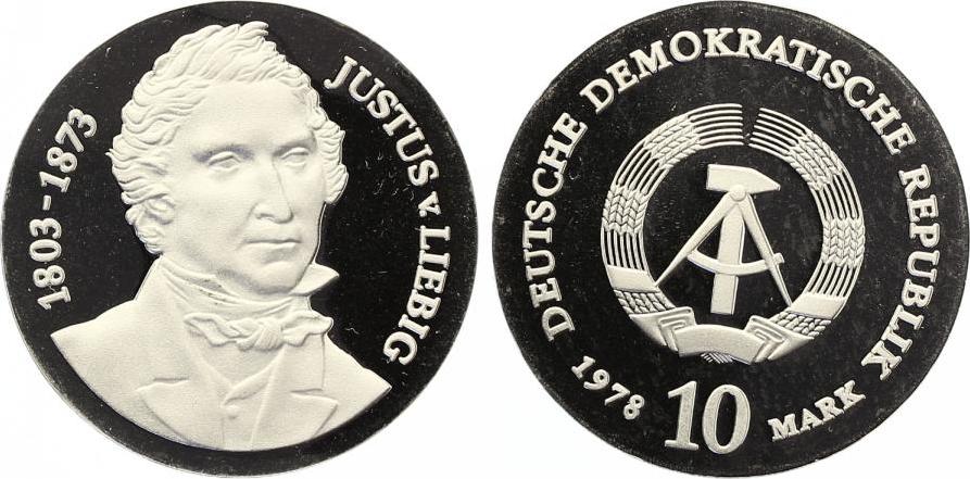 1978 10 Mark Liebig Proof | MA-Shops