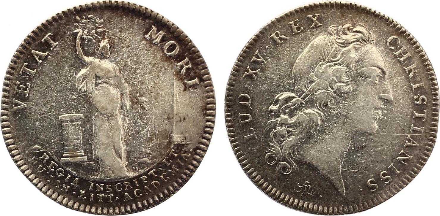 o.j Frankreich - Jeton Ludwig XV Vetat Mori VF | MA-Shops