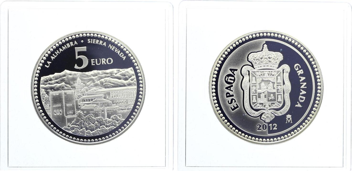 Spanien - 2012 - 5 Euro - Granada Proof | MA-Shops