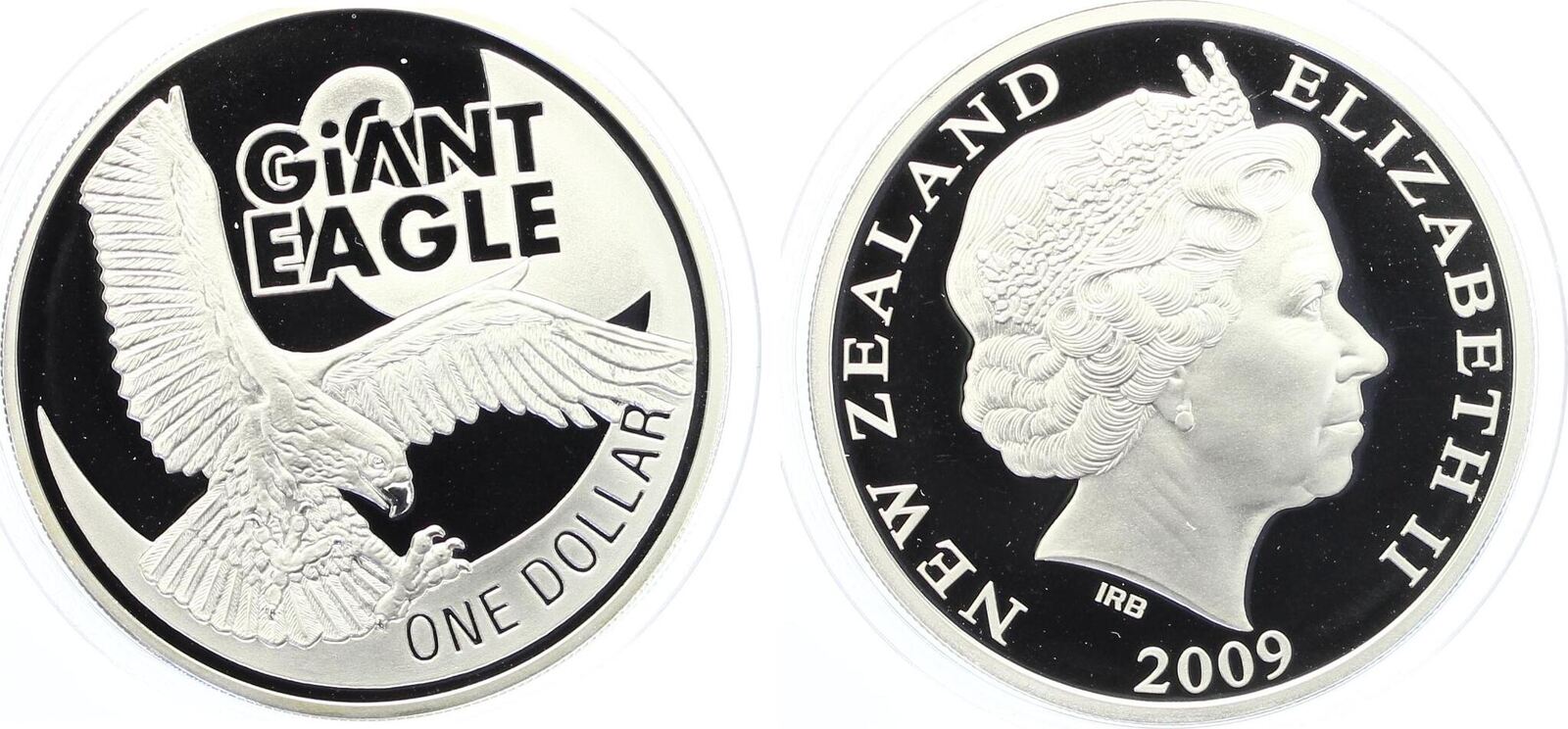 2009 Neuseeland 1 Dollar Giant Eagle Proof MA Shops 2009-neuseeland-1-dollar-giant-eagle-proof-ma-shops