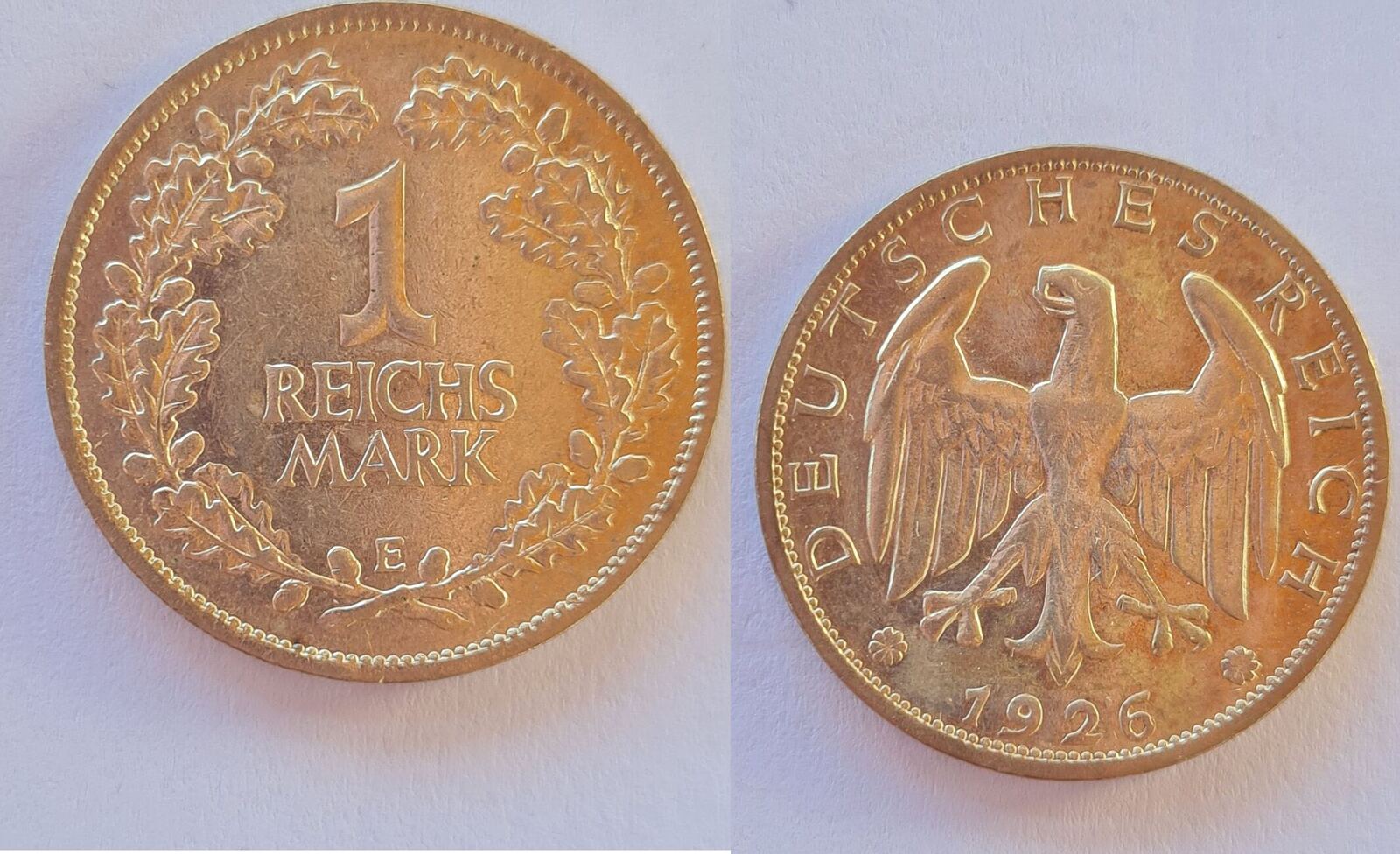 Weimar 1926 E 1 Mark EF | MA-Shops