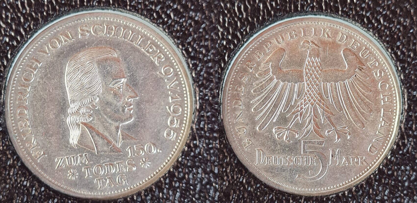 1955 5 DM Schiller EF min Rf | MA-Shops