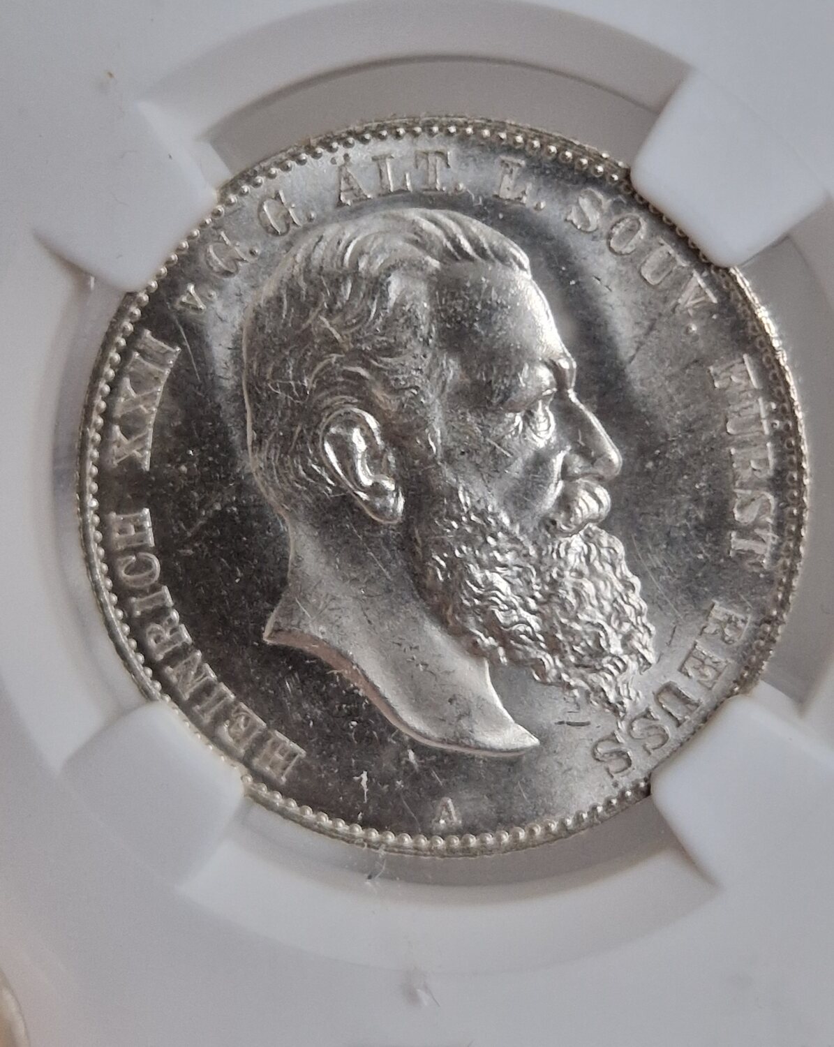 GERMANY 1901A 2 Mark Reuss NGC MS 63+ | MA-Shops