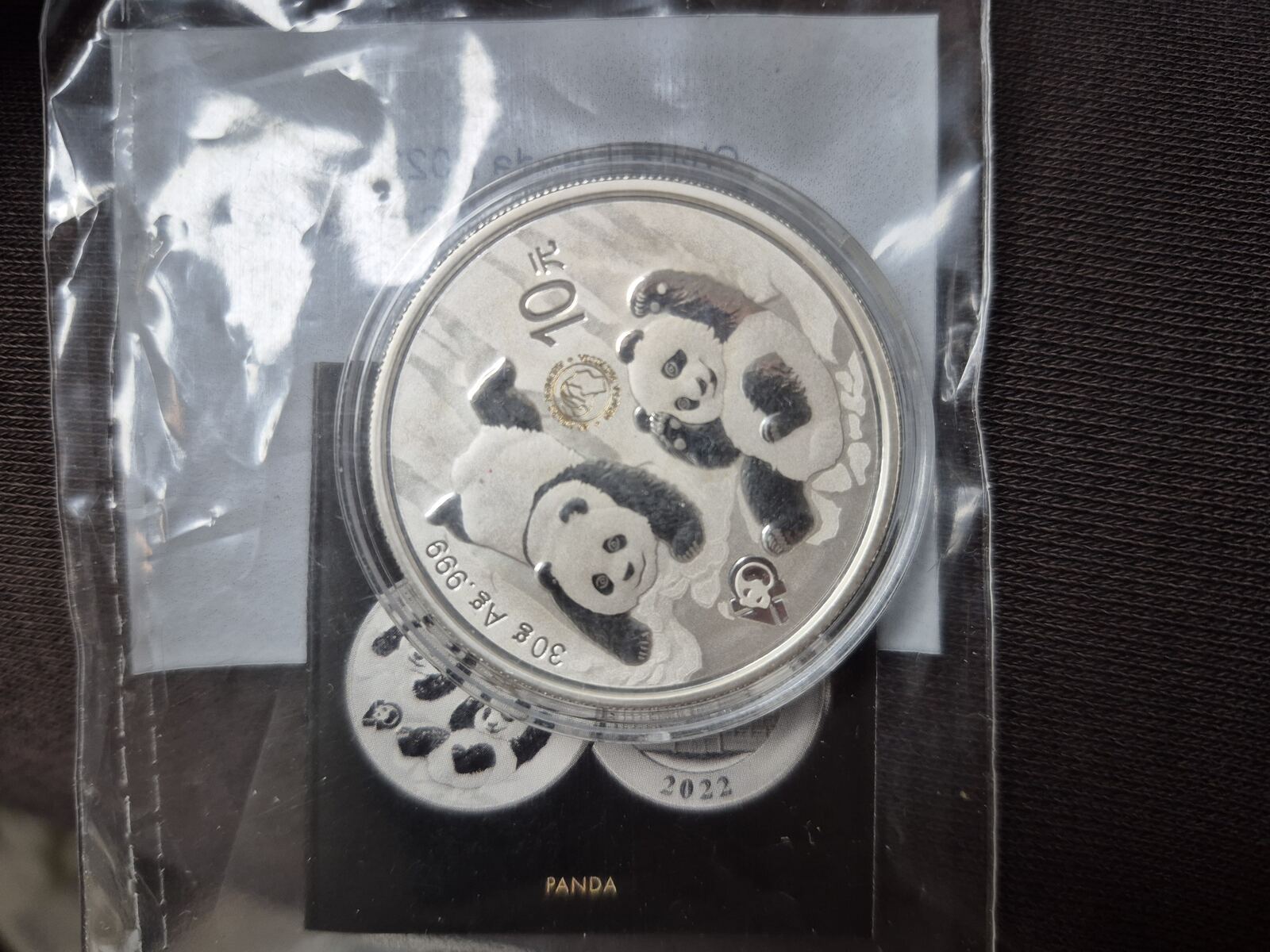 2022 10 Yuan China Panda Grace Kelly Privy UNC | MA-Shops