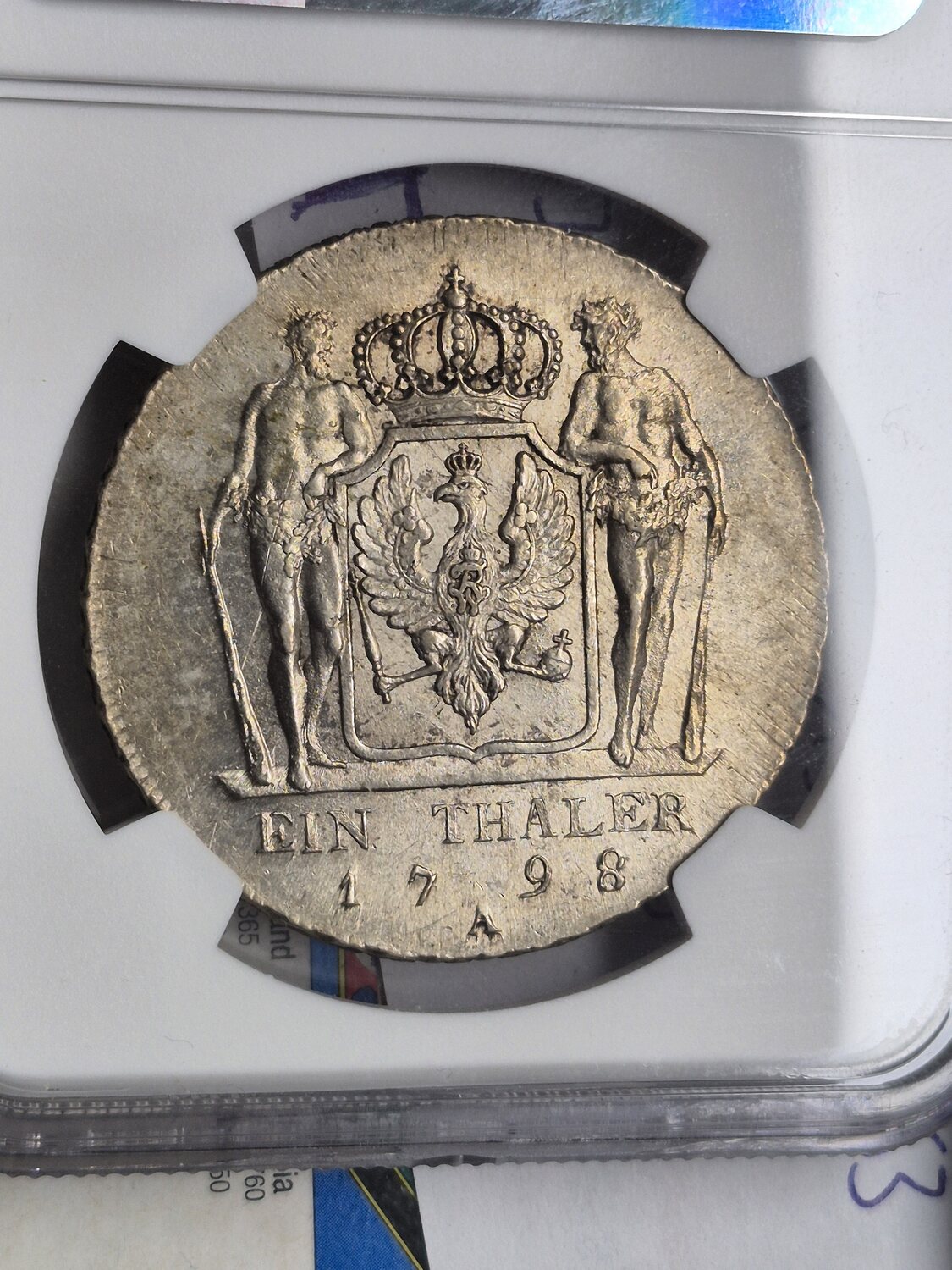 GERMANY 1798A Brandenburg Preußen Friedrich Wilhelm III. Taler 1798 A ...