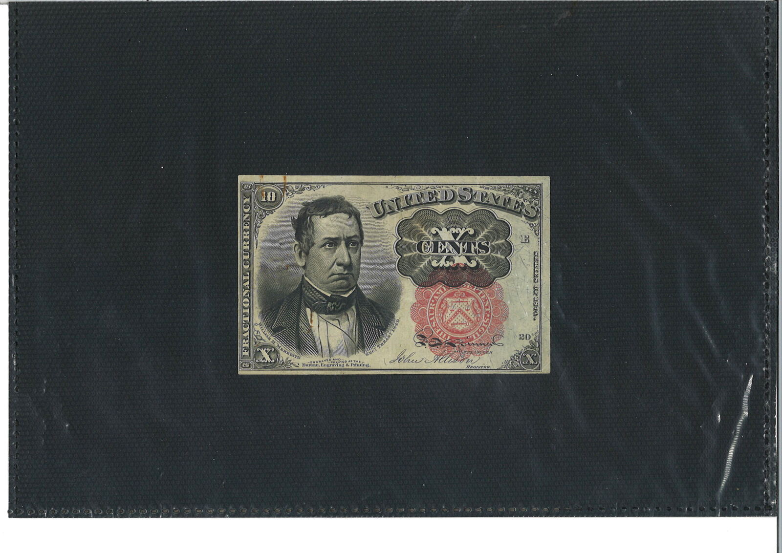 USA 10 Cent 1874 Fractional Currency Note / Banknote EF | MA-Shops