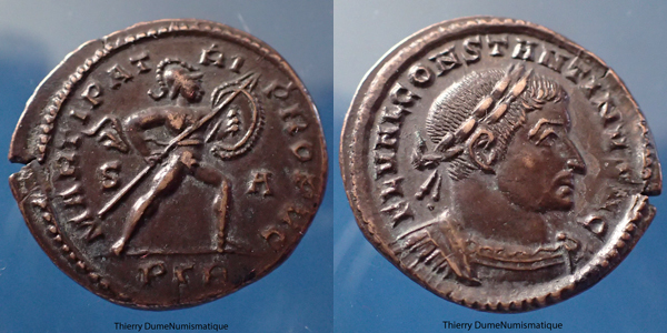 Roman Empire Constantinus I Magnus Caesar, Constantin Ie le Grand César ...