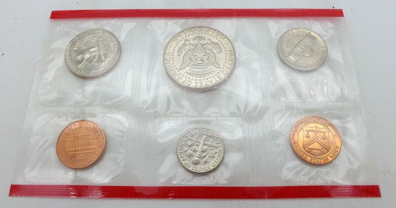Vereinigte Staaten / USA 91 Cents 1987 Kursmünzensatz - KMS BU | MA-Shops