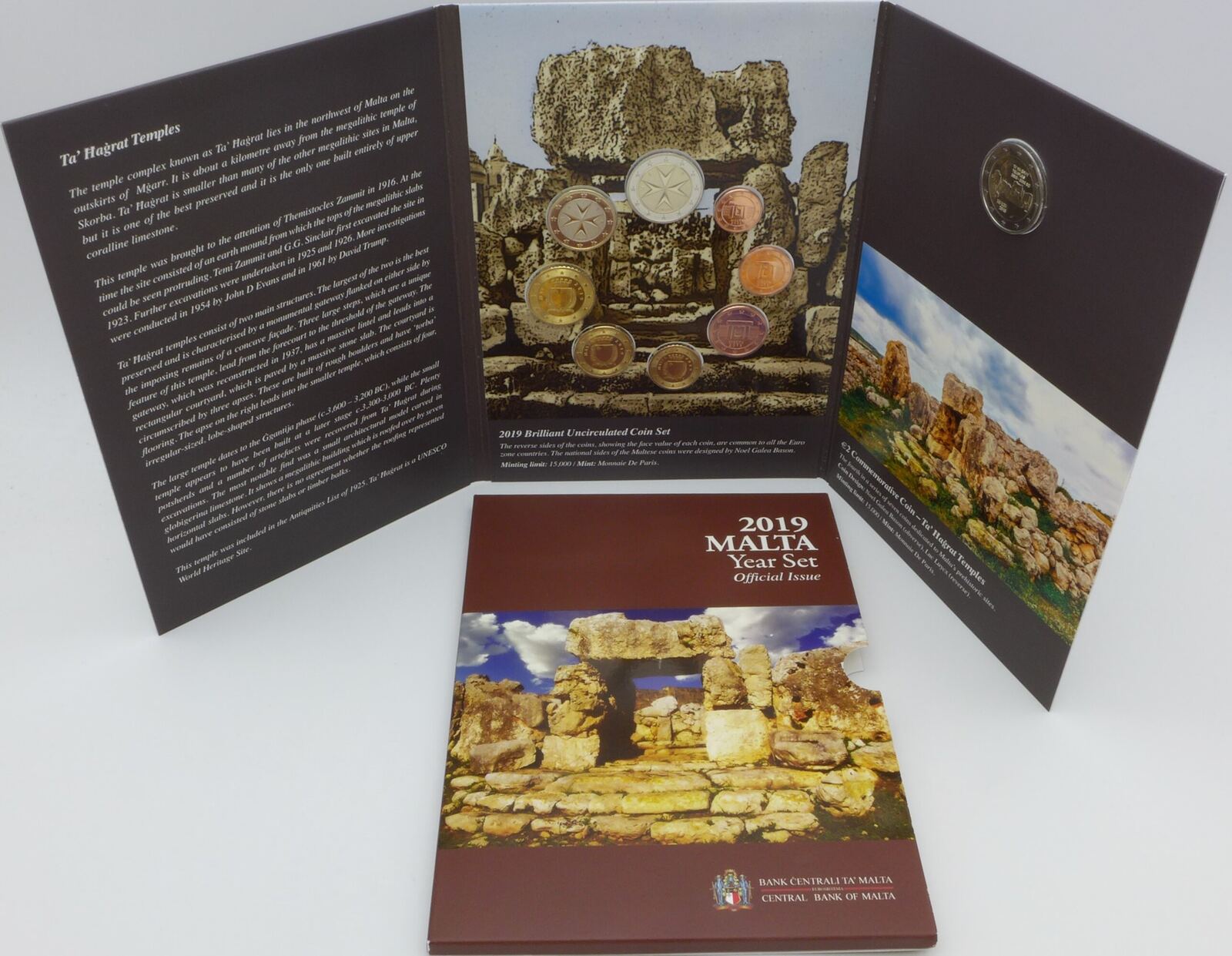 3,88 Euro KMS + 2 Euro Kursmünzensatz Malta 2019 - Malta Year Set ...