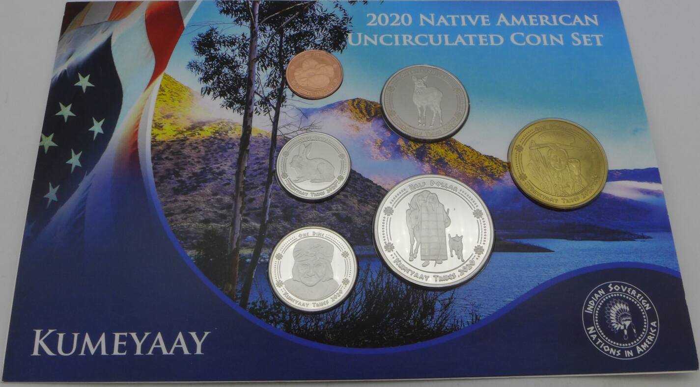 Indian Sovereign Nations in America / Kumeyaay 1,91 Dollar 2020 ...