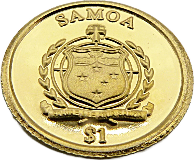 Samoa 1 Dollar 2015 25 Jahre Wiedervereinigung Proof (PP) | MA-Shops